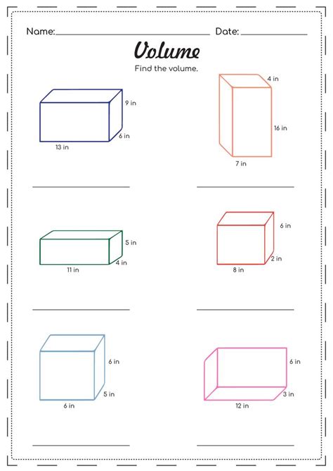 11 Measureing Volume Worksheets Grade 2 | Volume worksheets, Free math ...