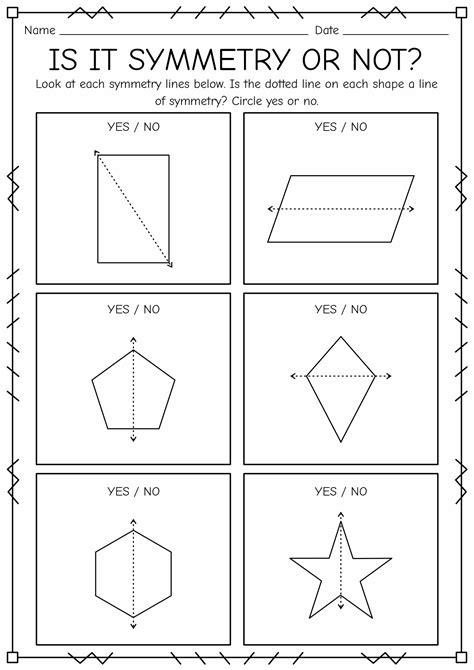 14 Lines Of Symmetry Worksheets - Free PDF at worksheeto.com - Auto News