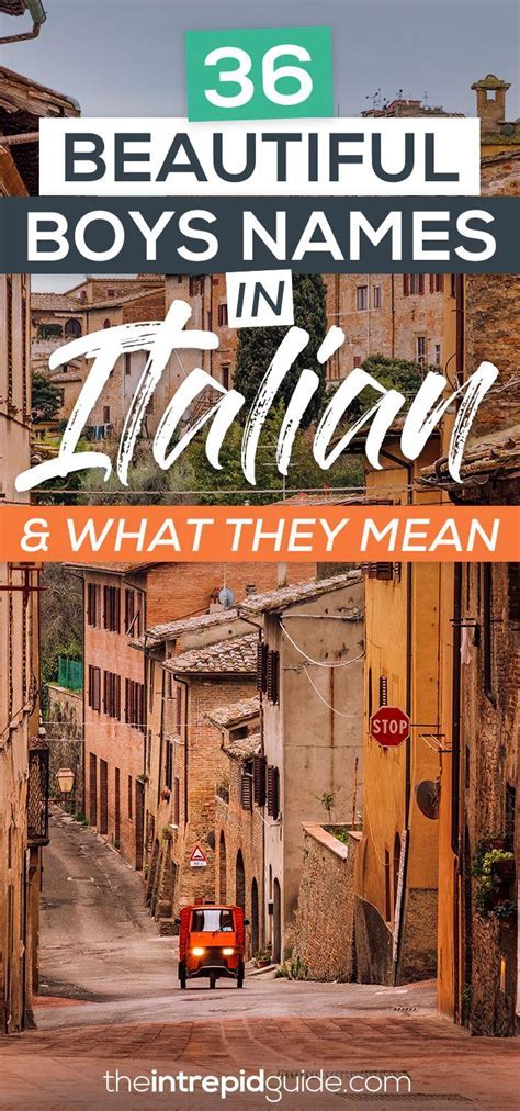 36 Beautiful Italian Boys Names and Their Meanings (2025) + FREE PDF ...