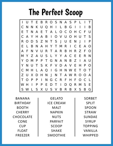 40 Jumbo Font Word Search Puzzle - Extra Large Print Word Search - 40 ...