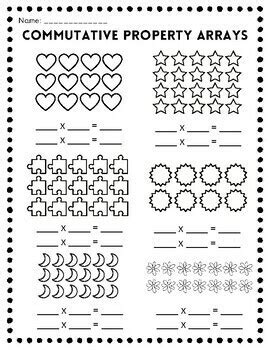 50+ Commutative Property of Multiplication worksheets for 3rd ...