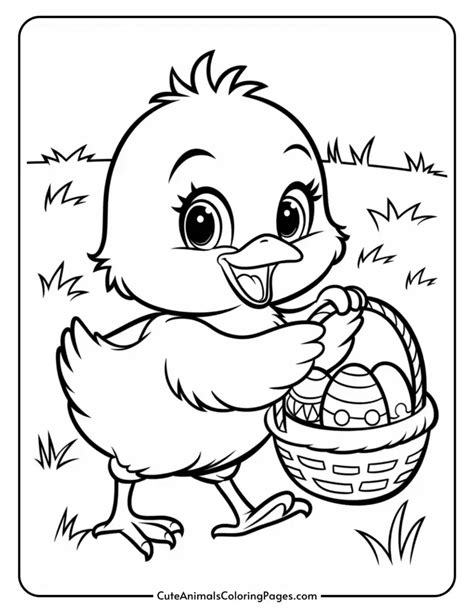 60+ Easter Chick Coloring Pages - Free Printable PDF & Online Coloring ...
