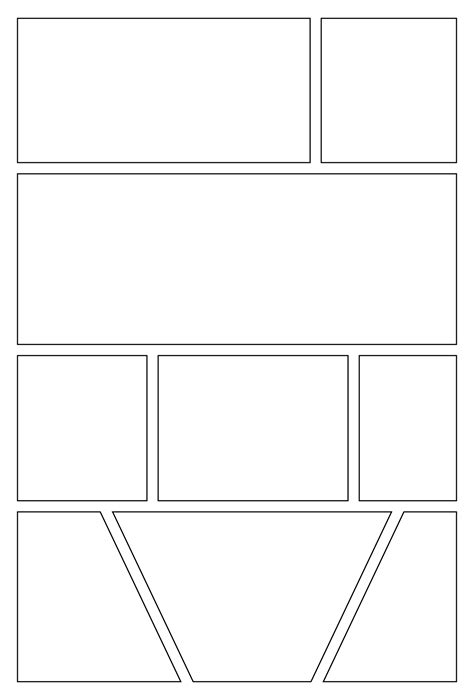 7 Best Images of Comic Book Templates Printable Free - Printable Comic ...