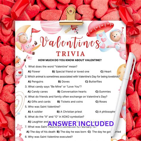 7 best valentine s day trivia printable – Artofit - Auto News