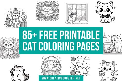 85+ Cat Coloring Pages (Free Printable PDFs) – CreativeBooster - Auto News