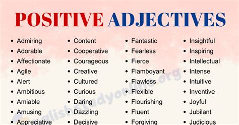 Adjectives that start with b to describe a person | List of adjectives ...
