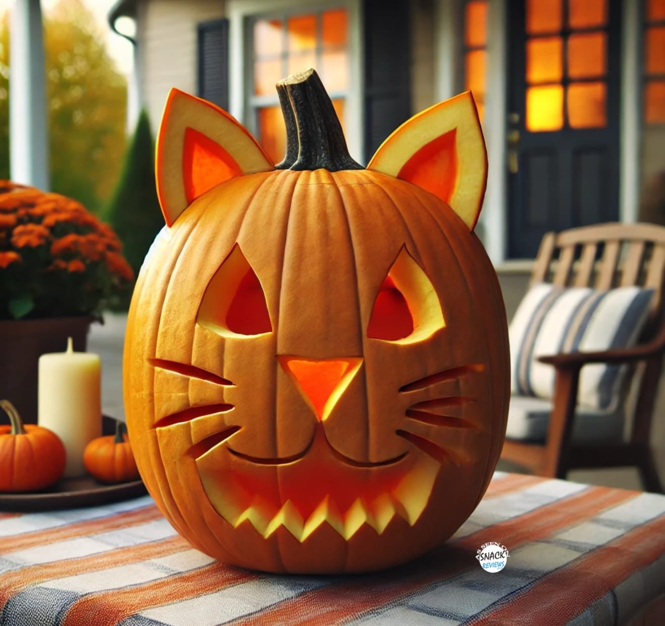 Cat Pumpkin Carving - Auto News