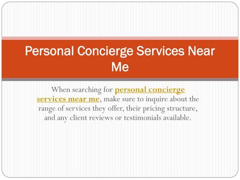 Find the Best Concierge Positions Near Me Today - Tech News Hub
