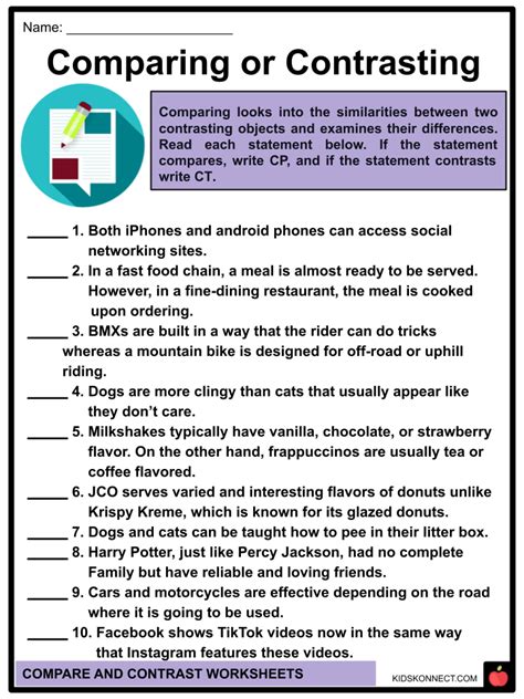 Dp1 And Dp3 Comparison And Contrast Worksheets High School - Auto News