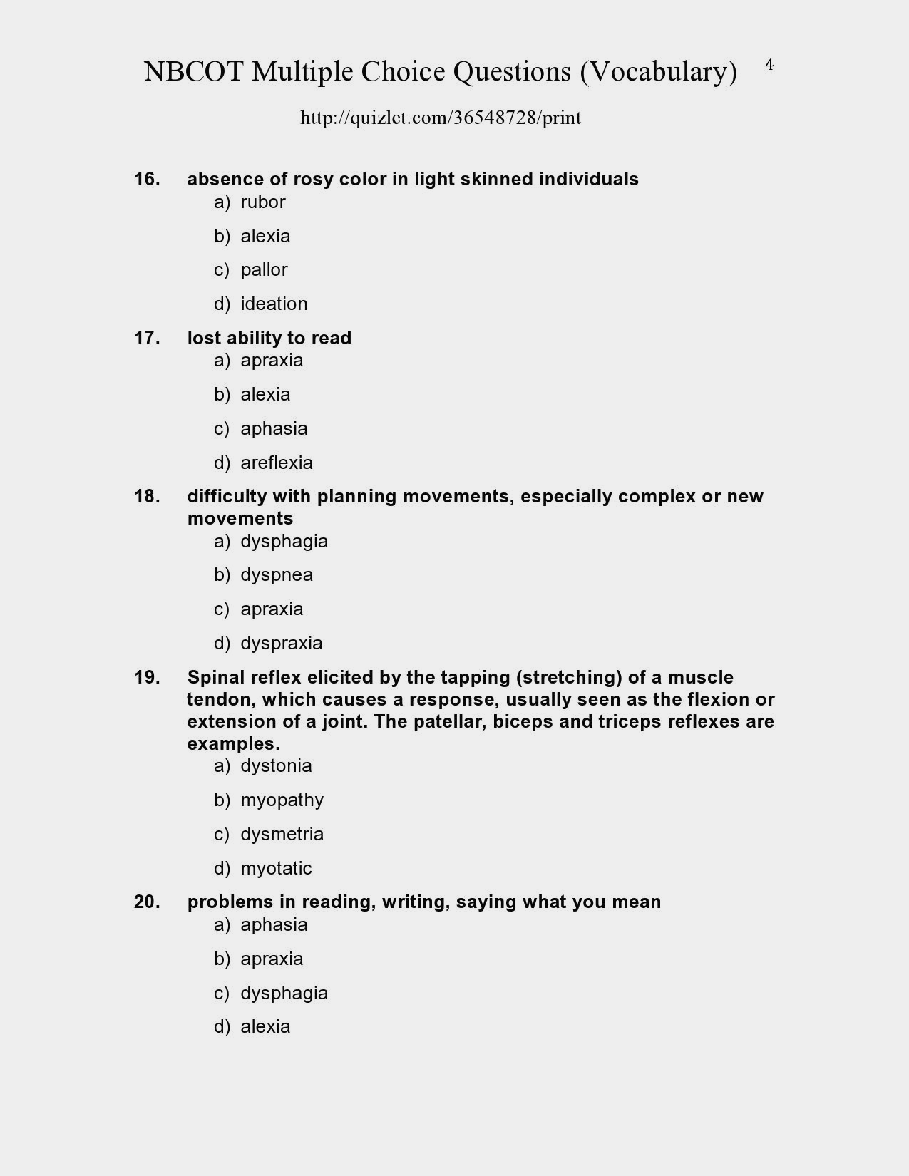 Multiple-Meaning Words | Exercises Printing | Docsity - Worksheets ...