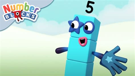 Numberblocks Team Of 5 Learn To Count Youtube Numberblocks Step Squad ...