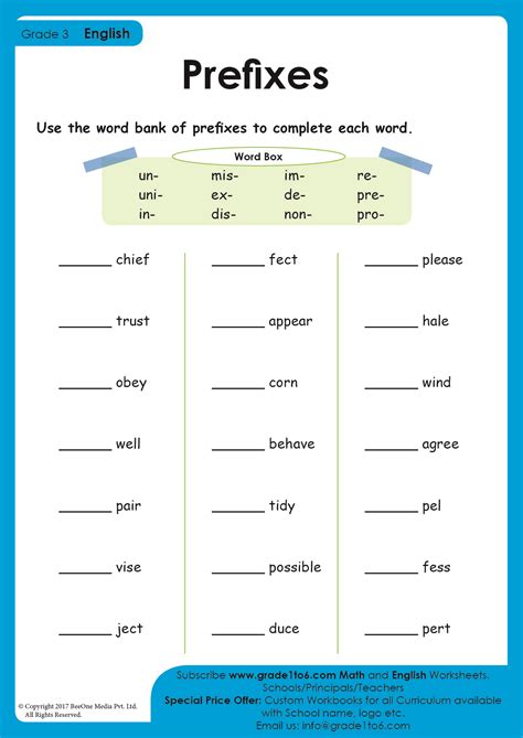 Prefixes and Base Words No Prep Printables | Prefixes, Worksheets and ...