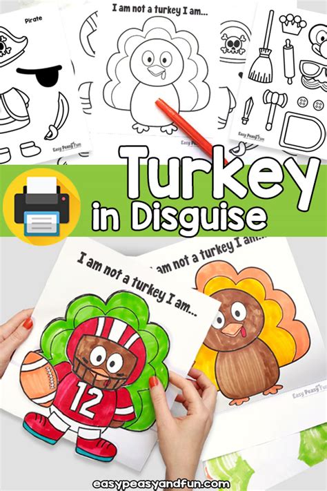 Printable Turkey Disguise Template - Free Printable - Auto News