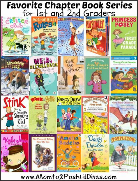 Second Graders: 20 chapter books perfect for first and second grade ...