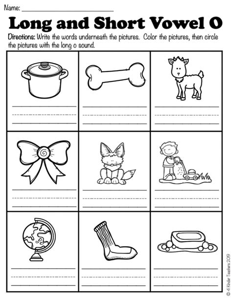 Short o Worksheets and Activities - Short Vowel Worksheets - Worksheets ...
