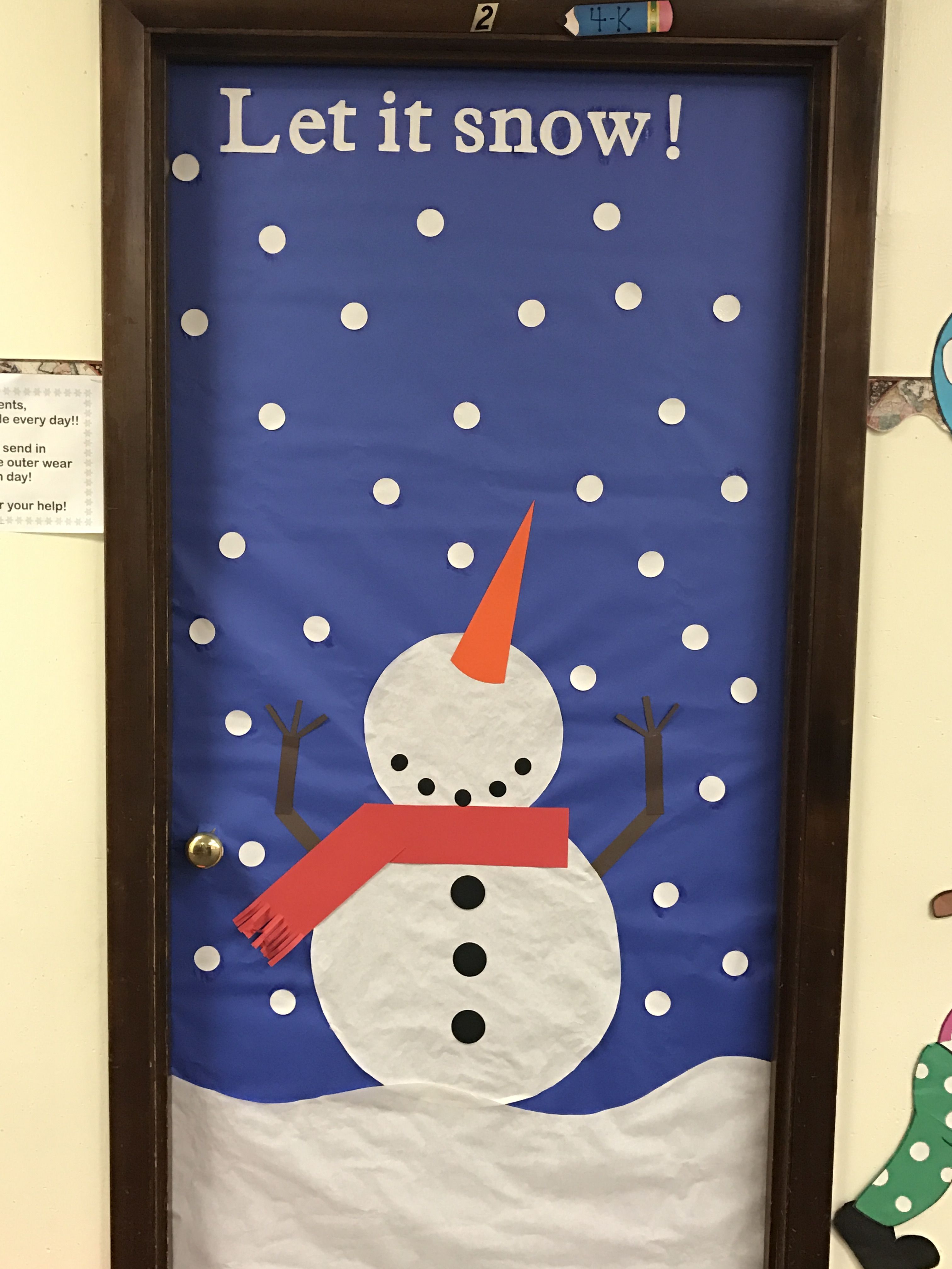 Winter Classroom Door Ideas - Auto News